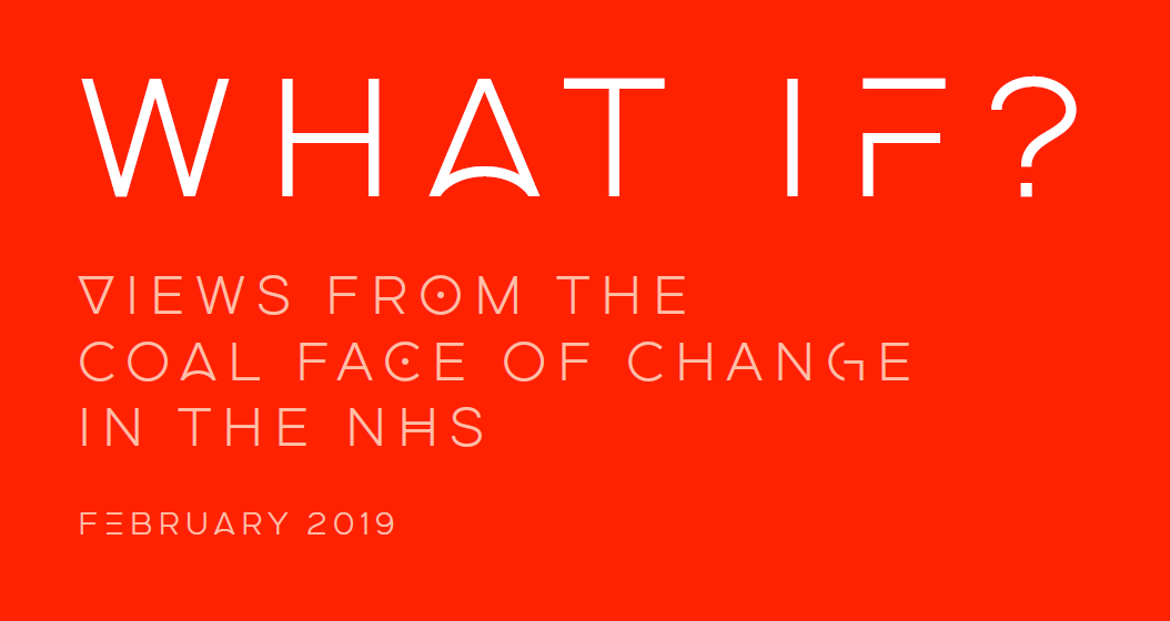 NHS 'What If..." Report - Practicus