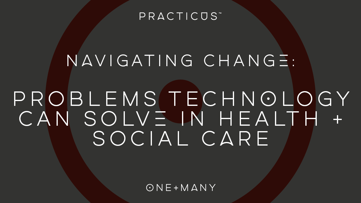 Solving problems with technology in health + social care - Practicus